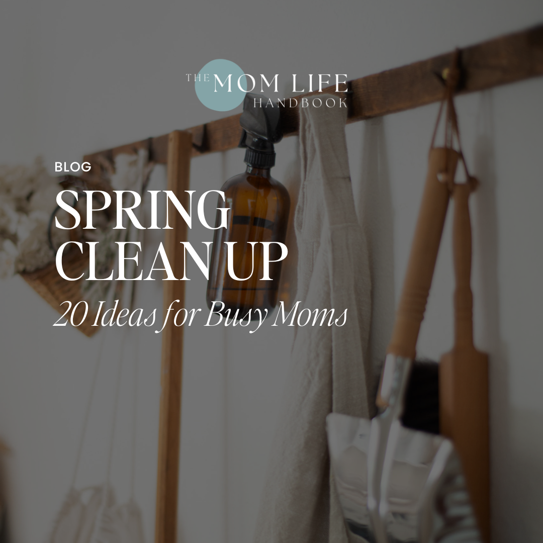 20 Spring Clean Up Ideas for Busy Moms