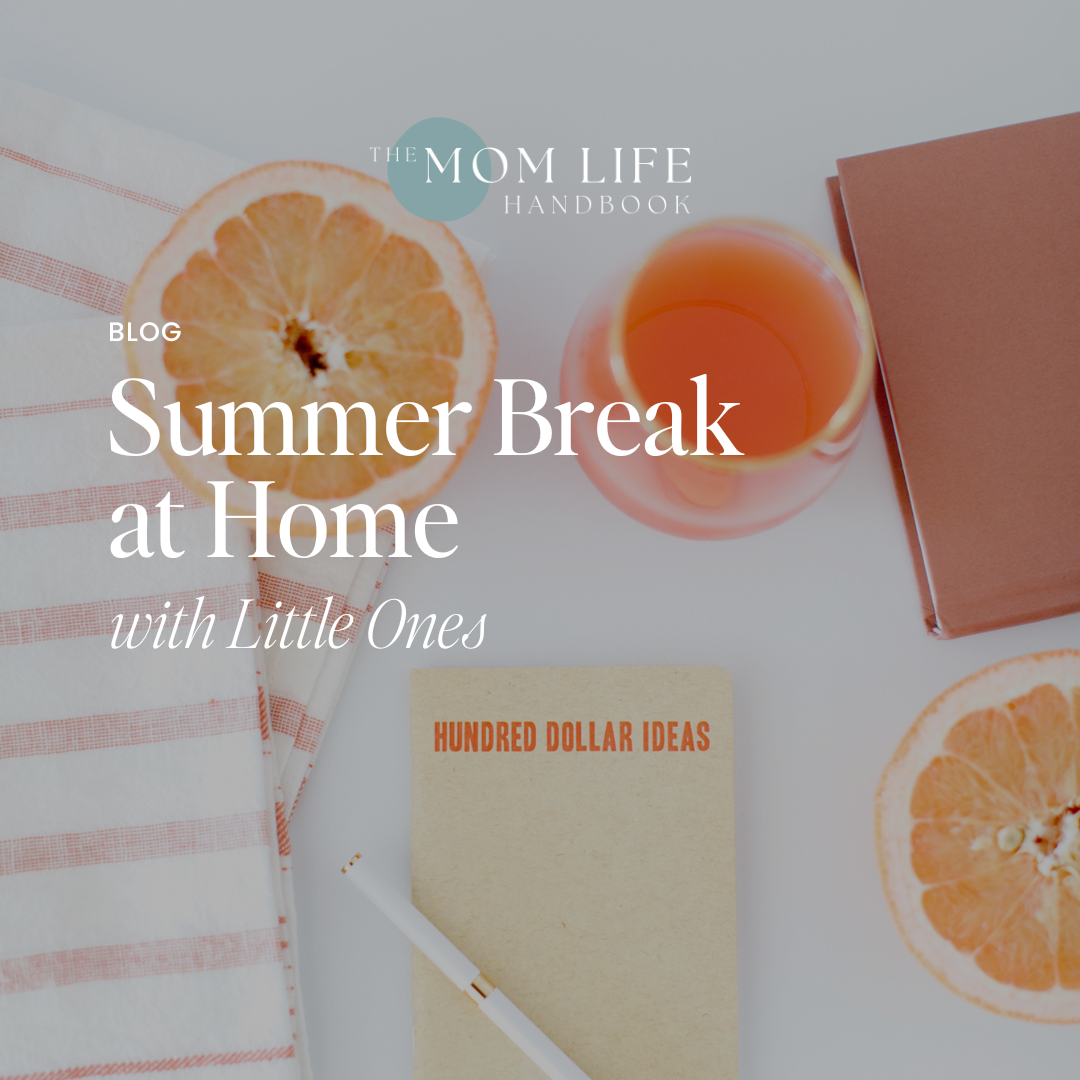 What To Do During Summer Break At Home with Littles